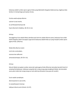 Weda Sumber Ajaran Agama Hindu.docx