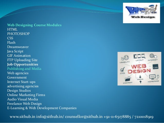 Web Designing Training, Course, Institute in Uttam Nagar, Janakpuri ...