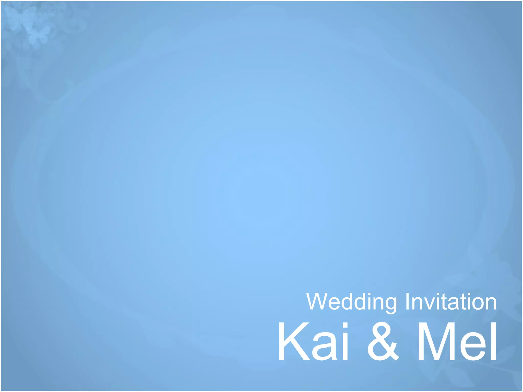 Wedding Invitation | PPT