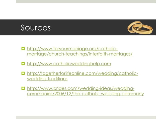 Plan interfaith weddings: Anglican, Catholic & Orthodox Christian | PPTX | Christianity ...