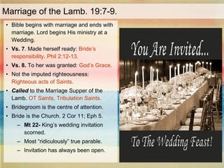 Wedding Of The Lamb | PPT