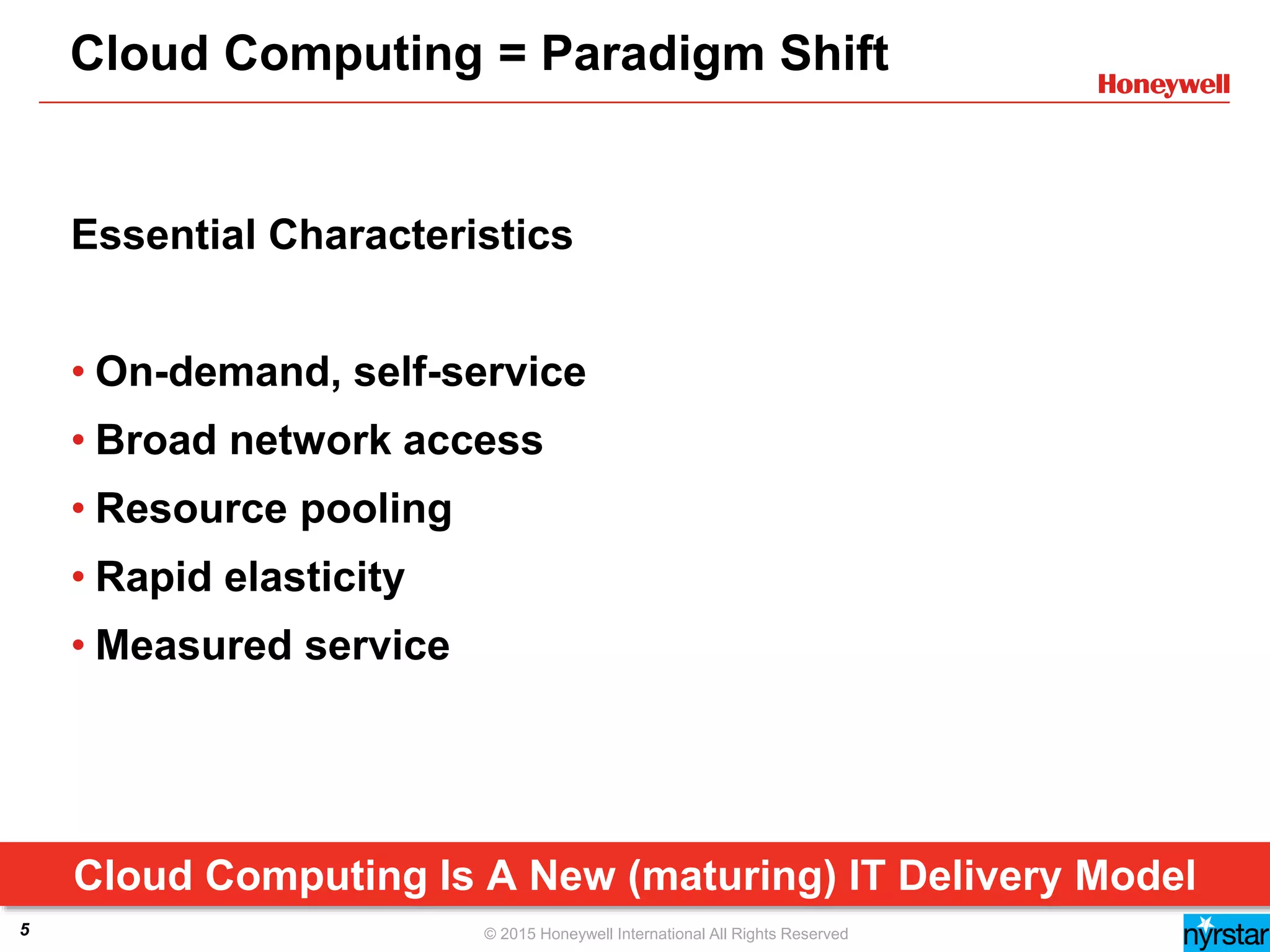 Operational success through the Cloud | PPTX