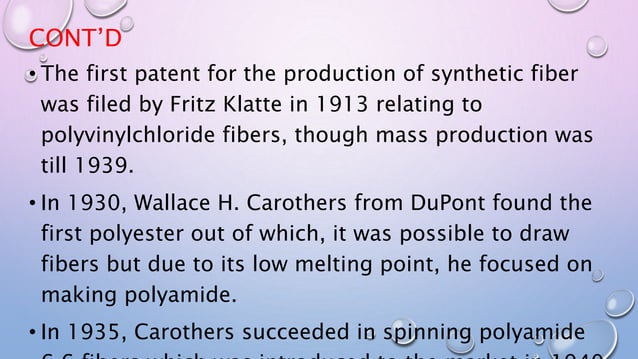 OVERVIEW OF MAN-MADE FIBERS | PPTX | Needlework | Arts and Crafts