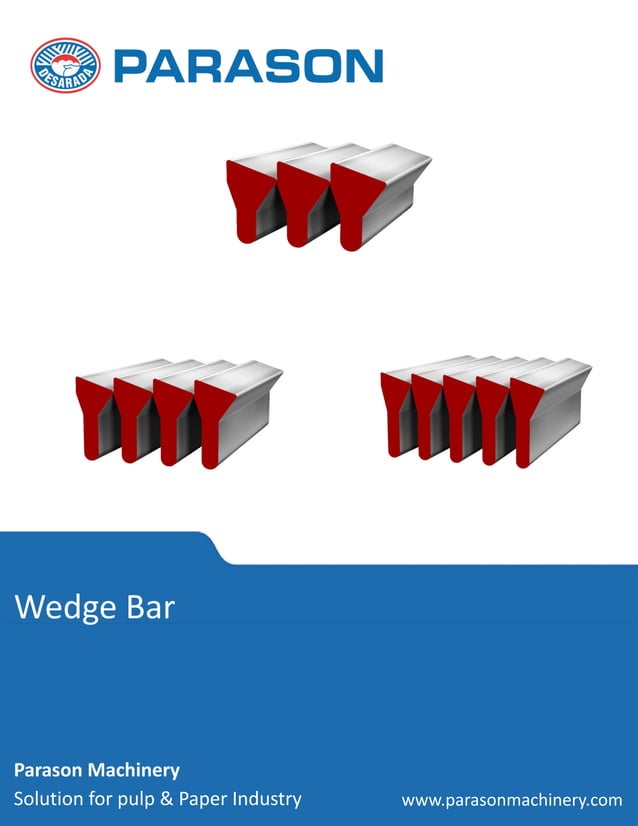Wedge Bar Pulp Paper Mill | PDF
