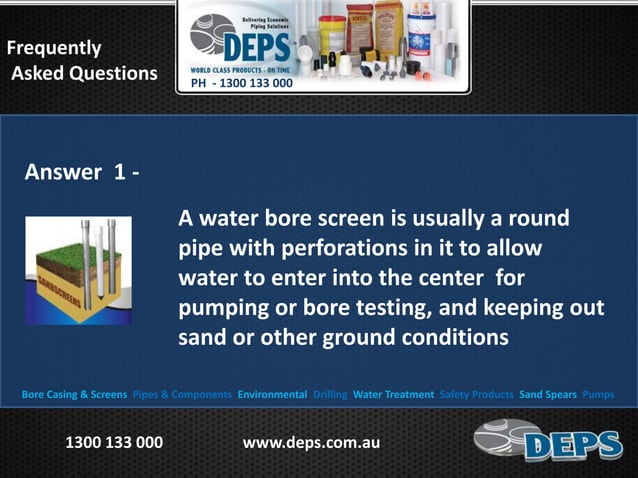 Wedge wire borescreens-faq | PPT