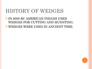 Wedges colin | PPT