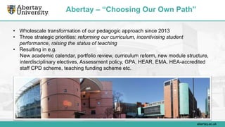 Talk: next-generation learning environments | PPT