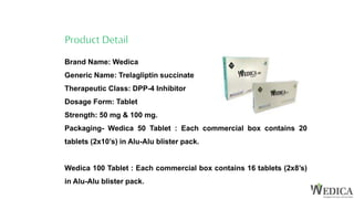 Wedica (Trelagliptin) | PPTX