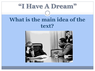 MLK I Have a Dream Powerpoint | PPTX
