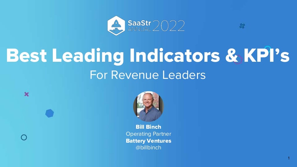 Best Practices for Leading Sales Indicators & KPI’s with Battery ...