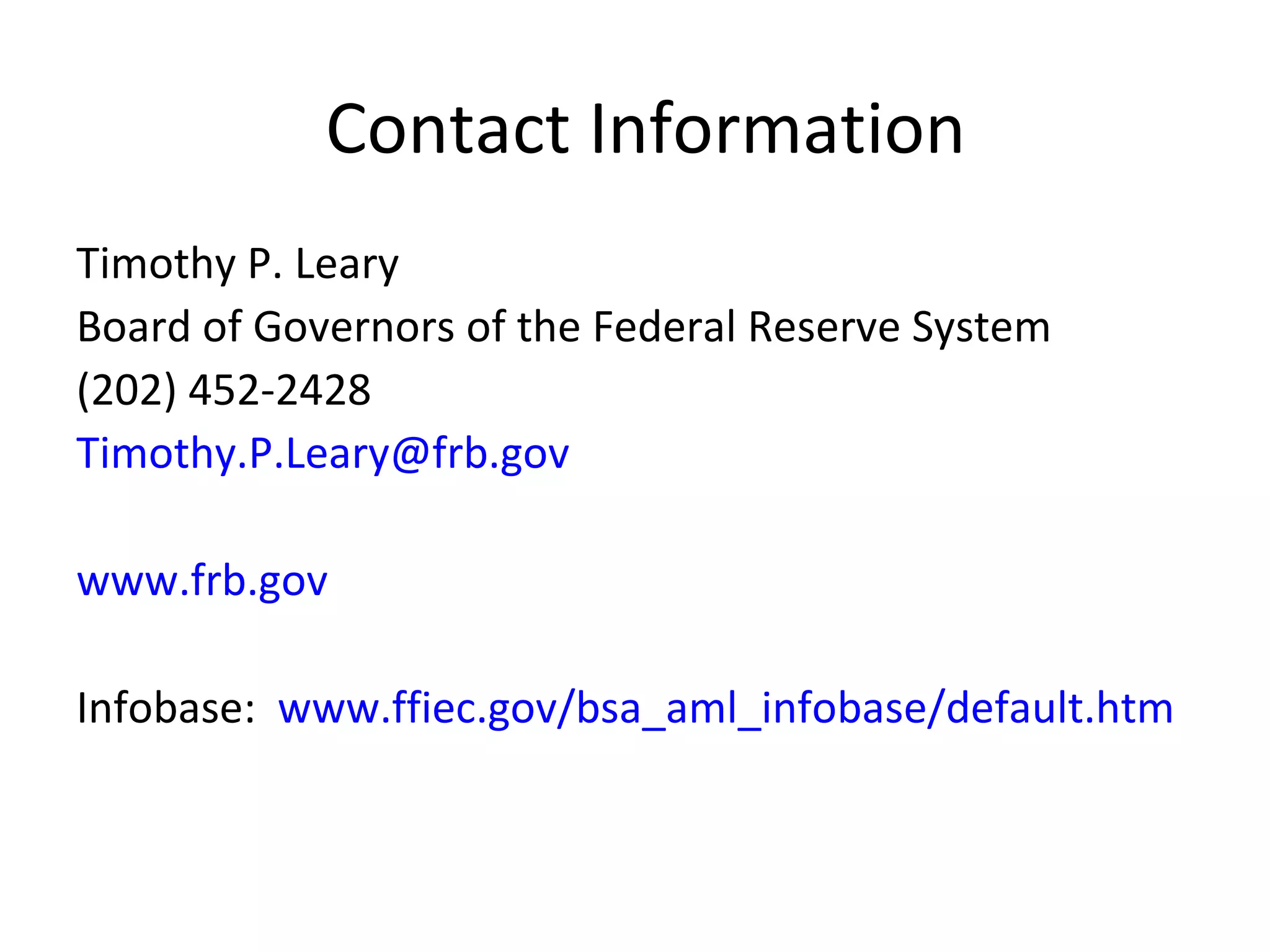 Aml Prepaid Cards – Hot Topics | PPT