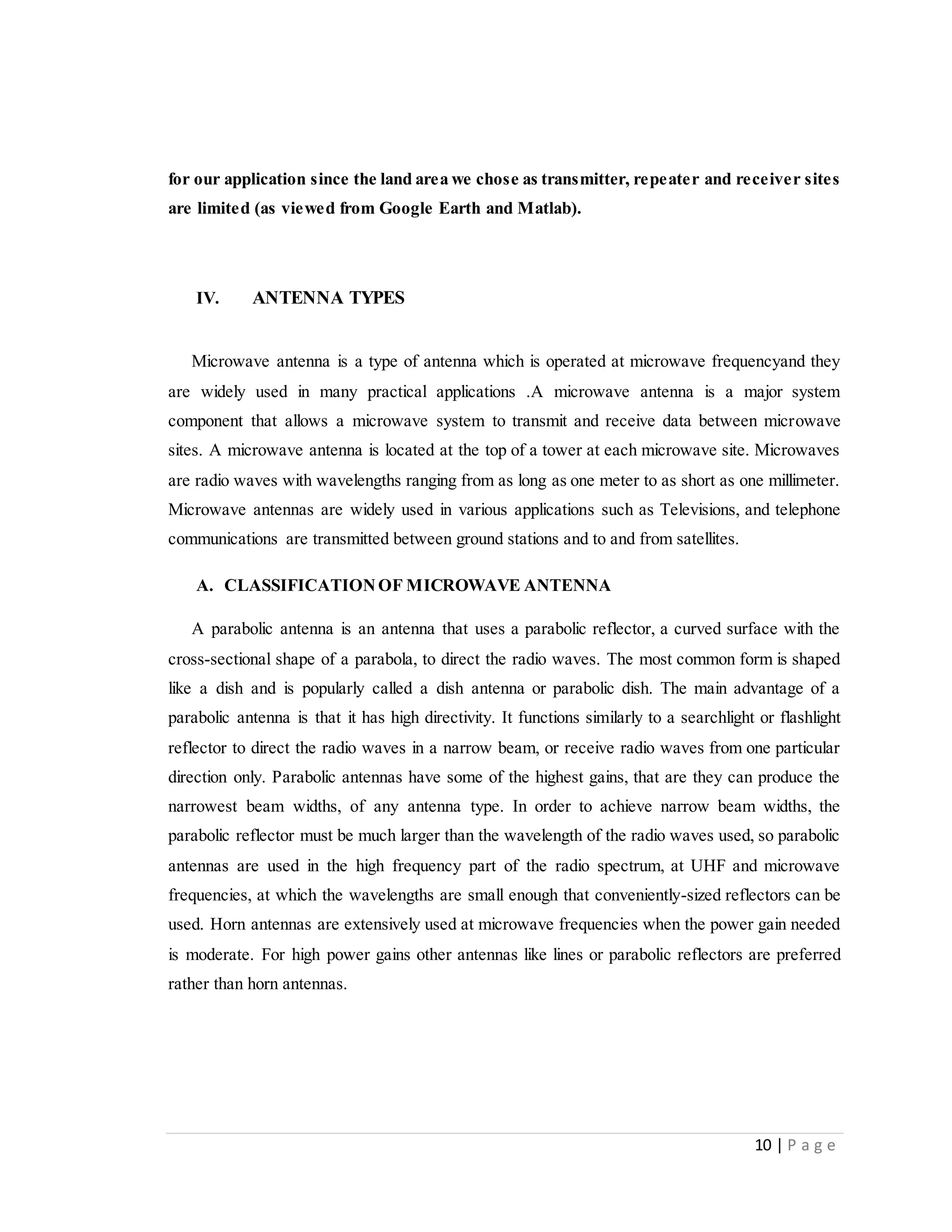 MICROWAVE LINK DESIGN | DOCX