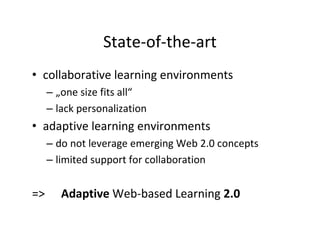 ALEF: A Framework for Adaptive Web-based Learning 2.0 | PDF | Internet | Computing