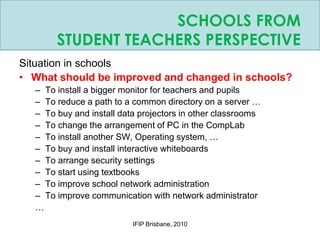 Teaching practice of ICT student teachers | PPT