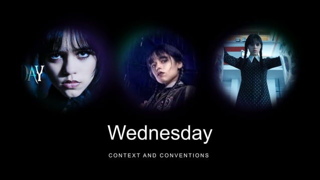 wednesday netflix tv show research powerpoint | PPTX