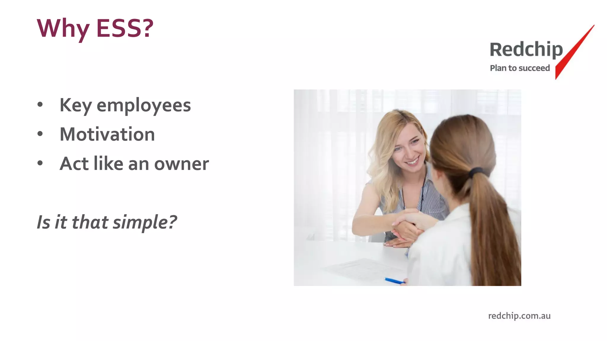 Employee Share Schemes & Capital Raising | Wednesdays with Redchip ...