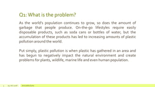 Beat Plastic Pollution: World Environment Day | PPSX