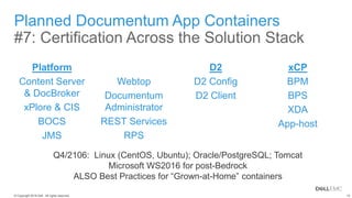 What’s New in Documentum 7.3 | PPTX | Operating Systems | Computer Software and Applications