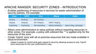 Securing Data in Hybrid on-premise and Cloud Environments Using Apache Ranger | PDF