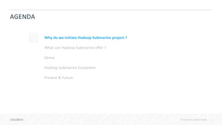 Hadoop {Submarine} Project: Running Deep Learning Workloads on YARN | PPT