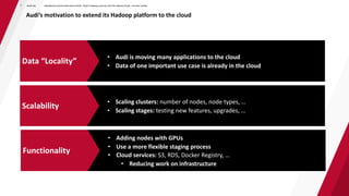 Audi‘s Hadoop Journey into the Hybrid Cloud | PDF