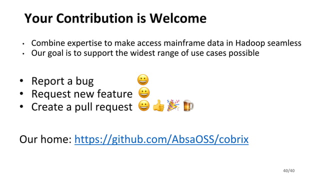 Cobrix – a COBOL Data Source for Spark | PDF