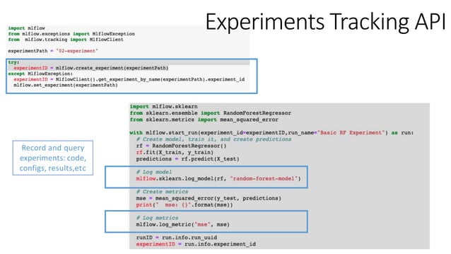 Introducing MlFlow: An Open Source Platform for the Machine Learning ...