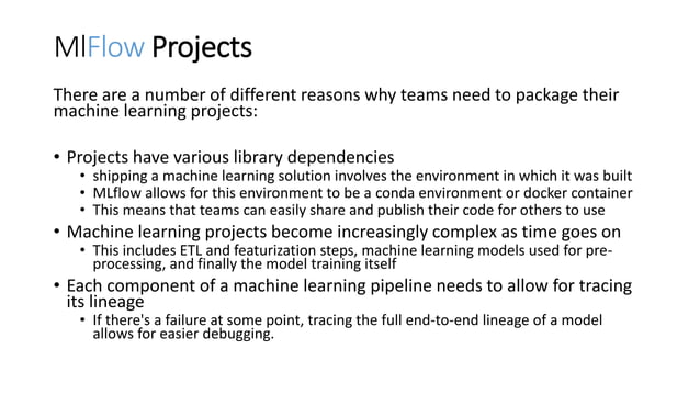 Introducing Mlflow An Open Source Platform For The Machine Learning Lifecycle For On Prem Or In 