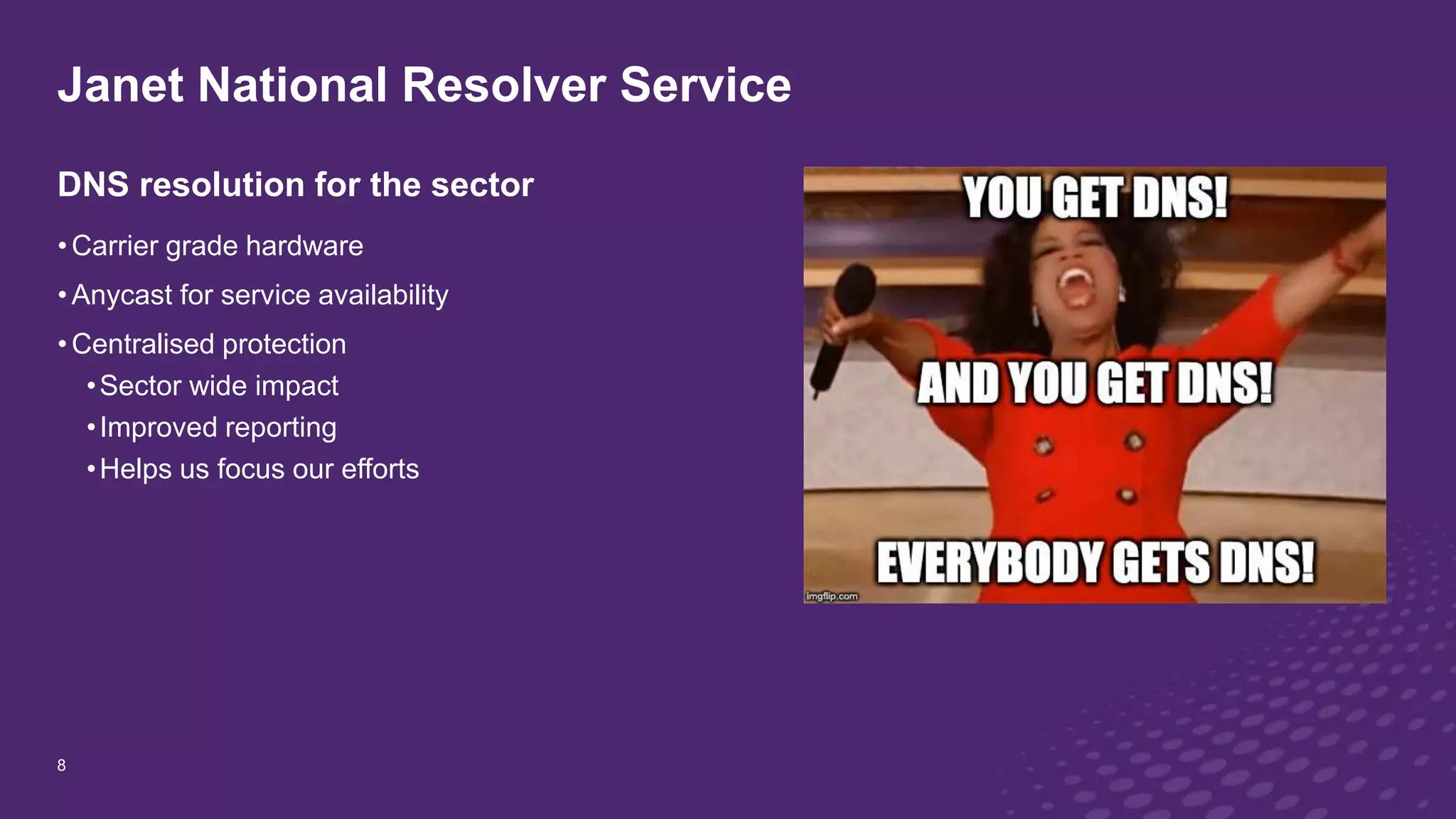 Building RPZ into the Janet Network resolver service | PPTX