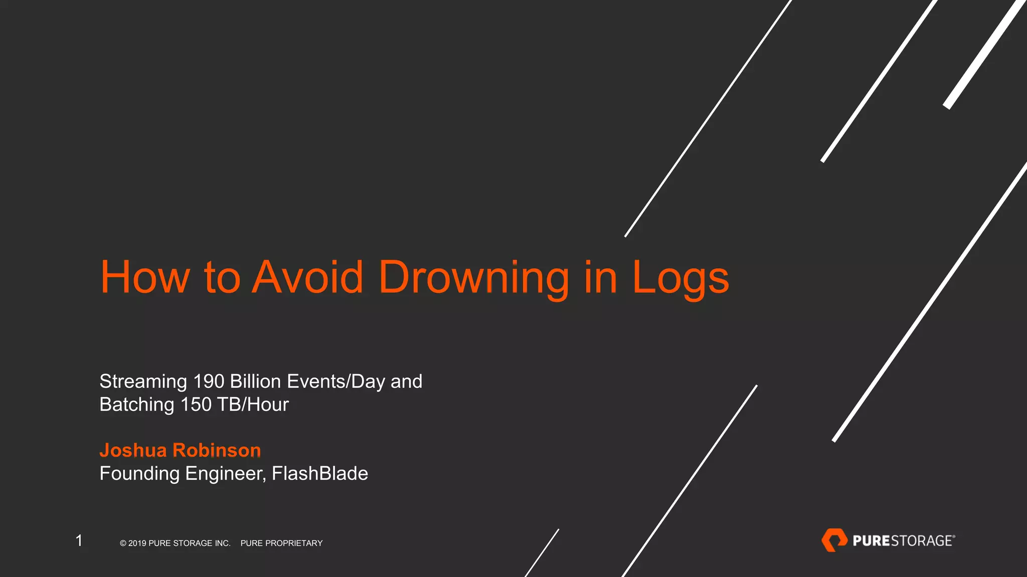 Avoiding Log Data Overload in a CI/CD System While Streaming 190 Billion Events Daily | PPT
