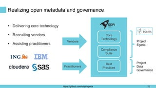 Streamline Data Governance with Egeria: The Industry's First Open ...