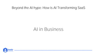 Beyond the Hype: How AI is Transforming SaaS with DeepL's CEO and Founder Jarek Kutylowski, CEO ...