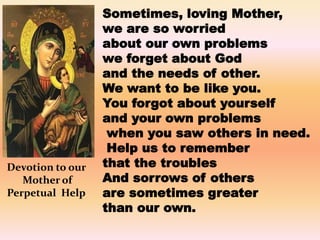 our mother of perpetual help | PPTX