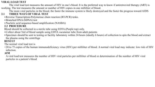 Viral loaded six month Industrial training.pptx