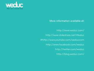 Weduc quick guide 2014 | PPT