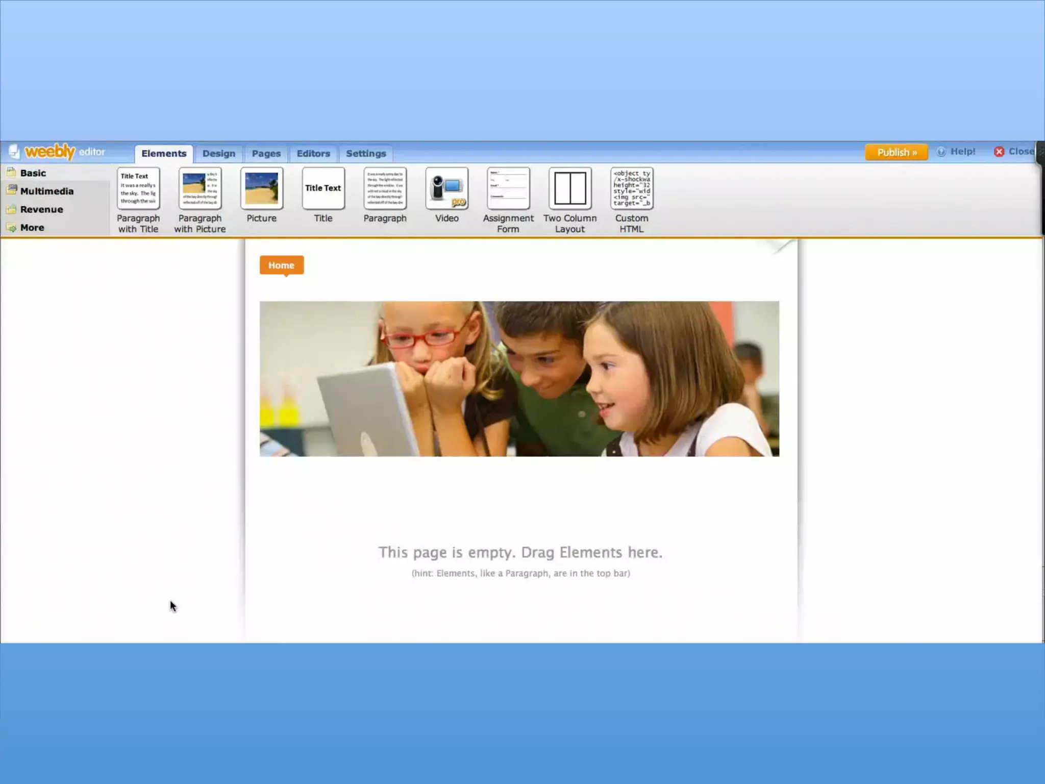 Creating a Class Website with Weebly | PDF | Internet | Computing
