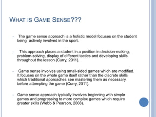 Game Sense | PPTX | Educational Video Games | Video Game Genres