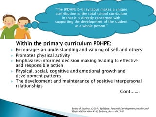 Weebly ppt advocating pdhpe | PPT