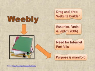Weebly to Enhance Language Learning: A Flipped Classroom | PPTX