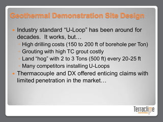 Comparison of Three DIfferent Geothermal Loopfields | PPT