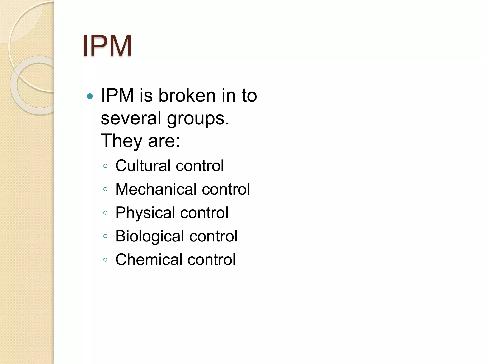Weed classification for Primary Industries | PPT