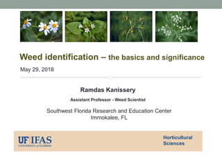 Weed identification – the basics and significance.pdf