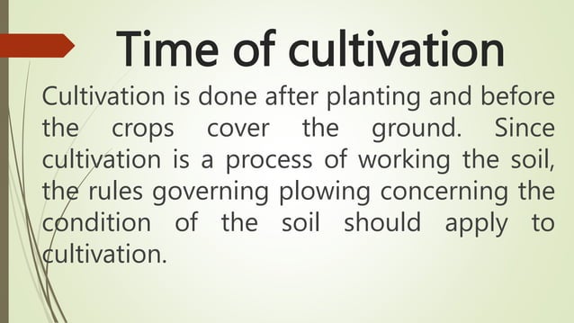 Weeding Methods in Agriculture and Crop.pptx | Agriculture | Industries