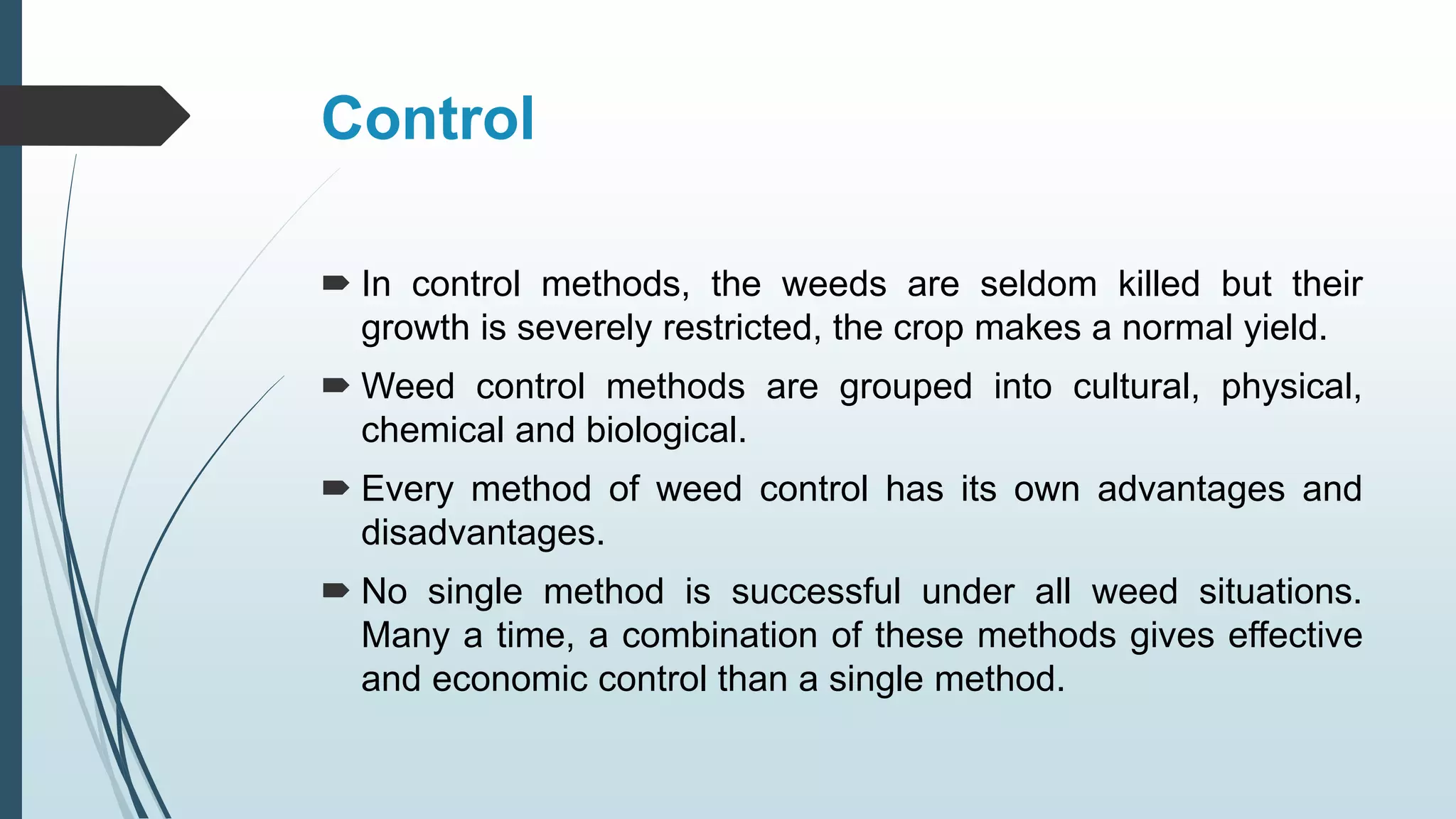 Weed management | PPTX