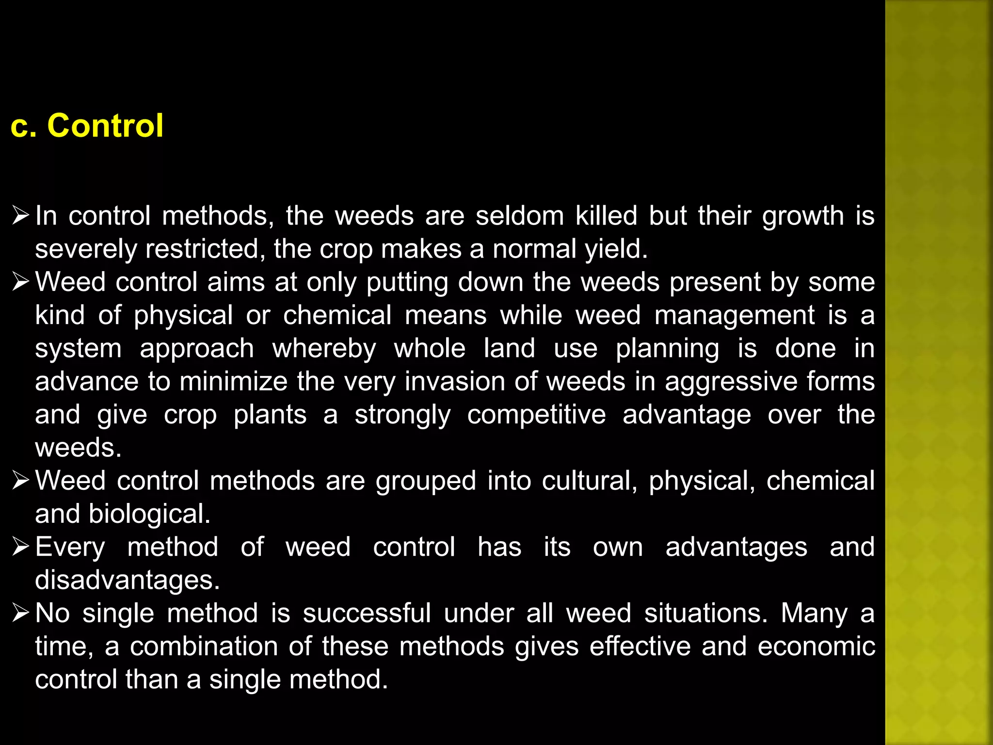 Integrated weed management | PPTX