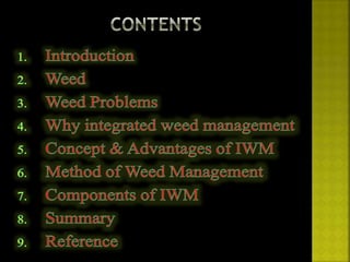 Integrated weed management | PPTX