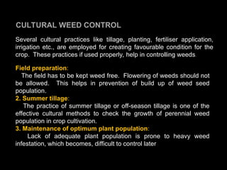 WEED MANAGEMENT METHODS AND INTEGRATED WEED MANAGEMENT.ppt