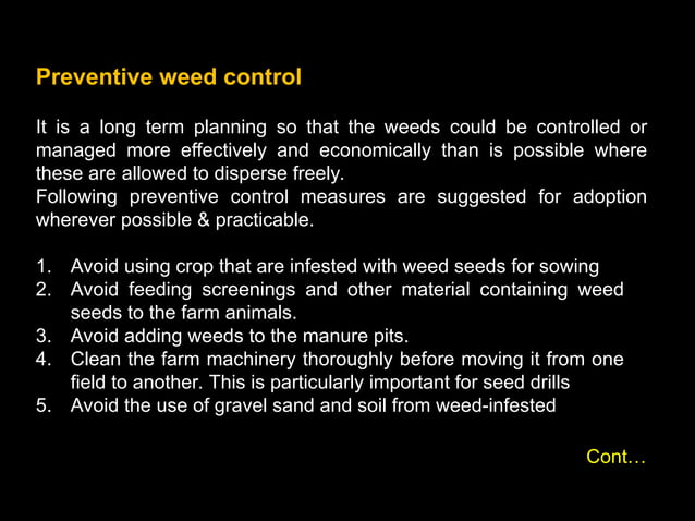 WEED MANAGEMENT METHODS AND INTEGRATED WEED MANAGEMENT.ppt