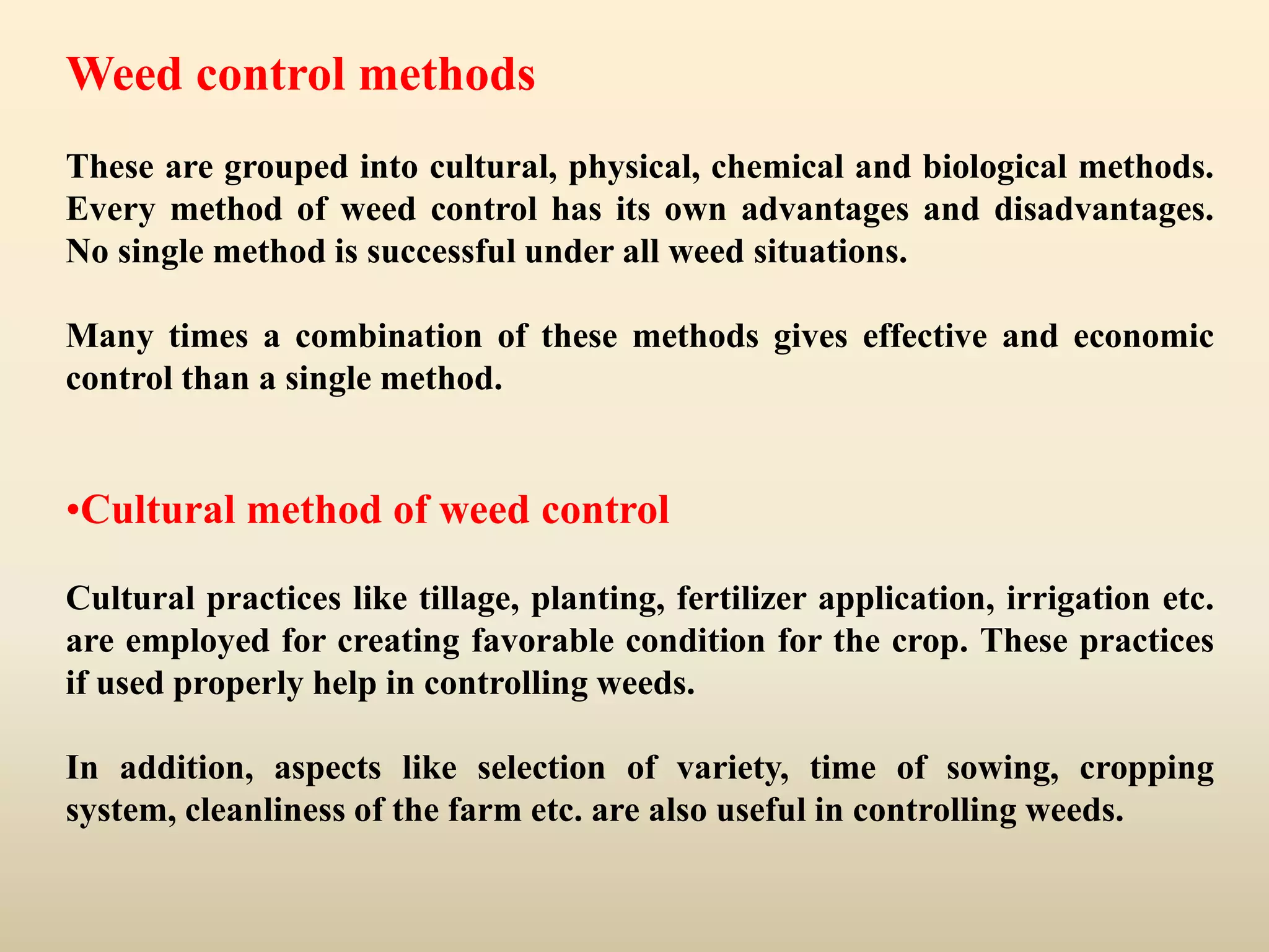 Weed and there control | PPTX