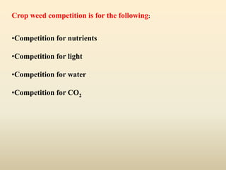 Weed and there control | PPTX